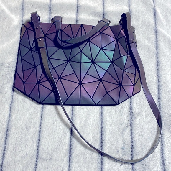 Bags | Luminous Geometric Purse | Poshmark